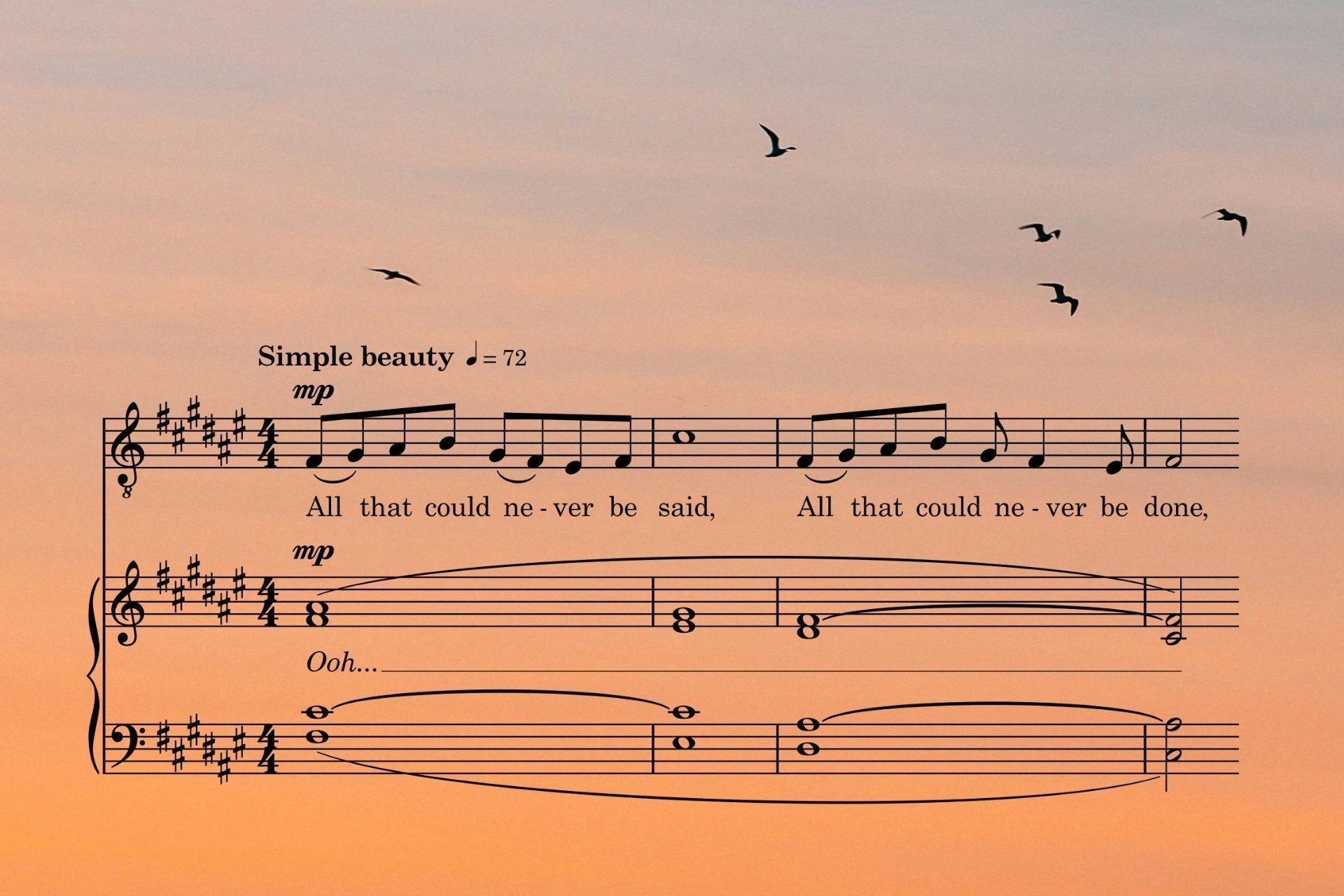 All That Could Never Be Said – Christopher Tin